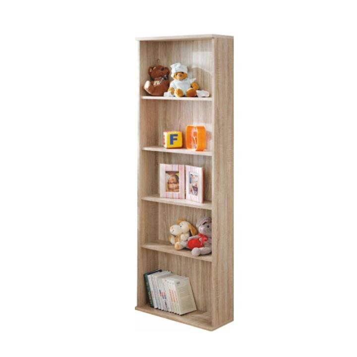 Raft etajera, stejar sonoma, 4 rafturi, 175x59x25 cm, Bortis Impex ...