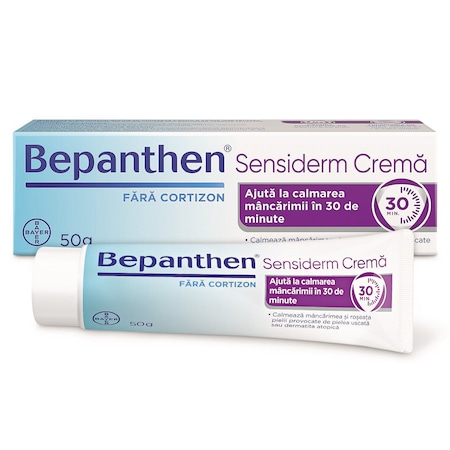 Crema Bayer Bepanthen Sensiderm, 50 g - eMAG.ro