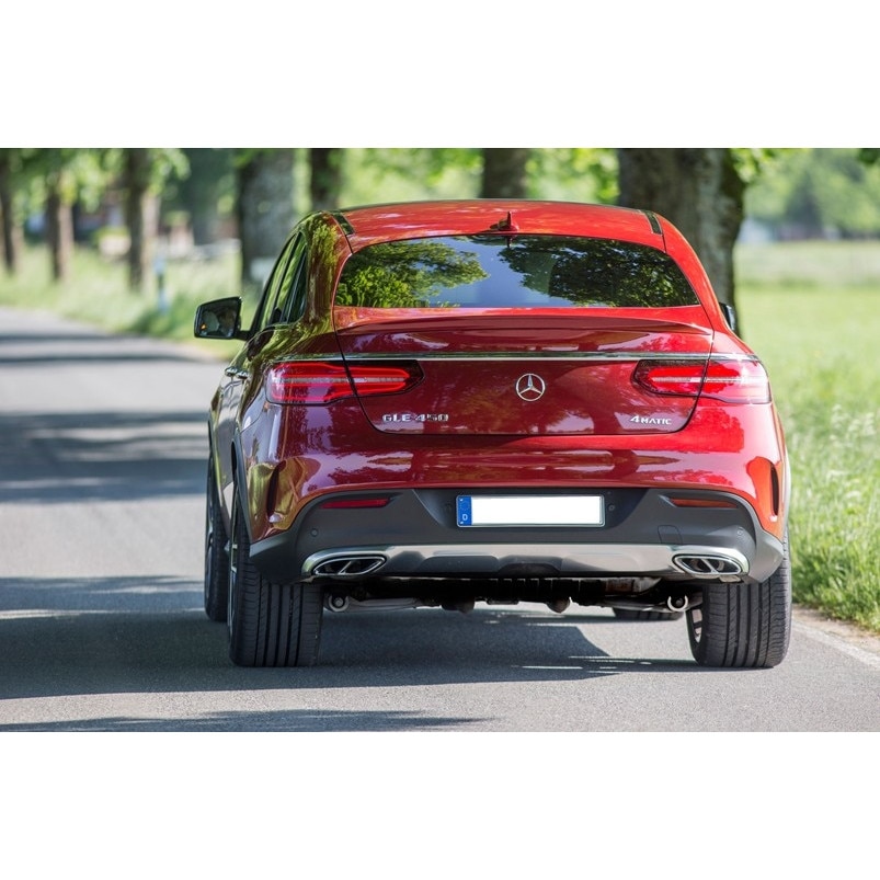 Облицовка, съвместима с изпускателната система Mercedes-Benz GLC 45 ...