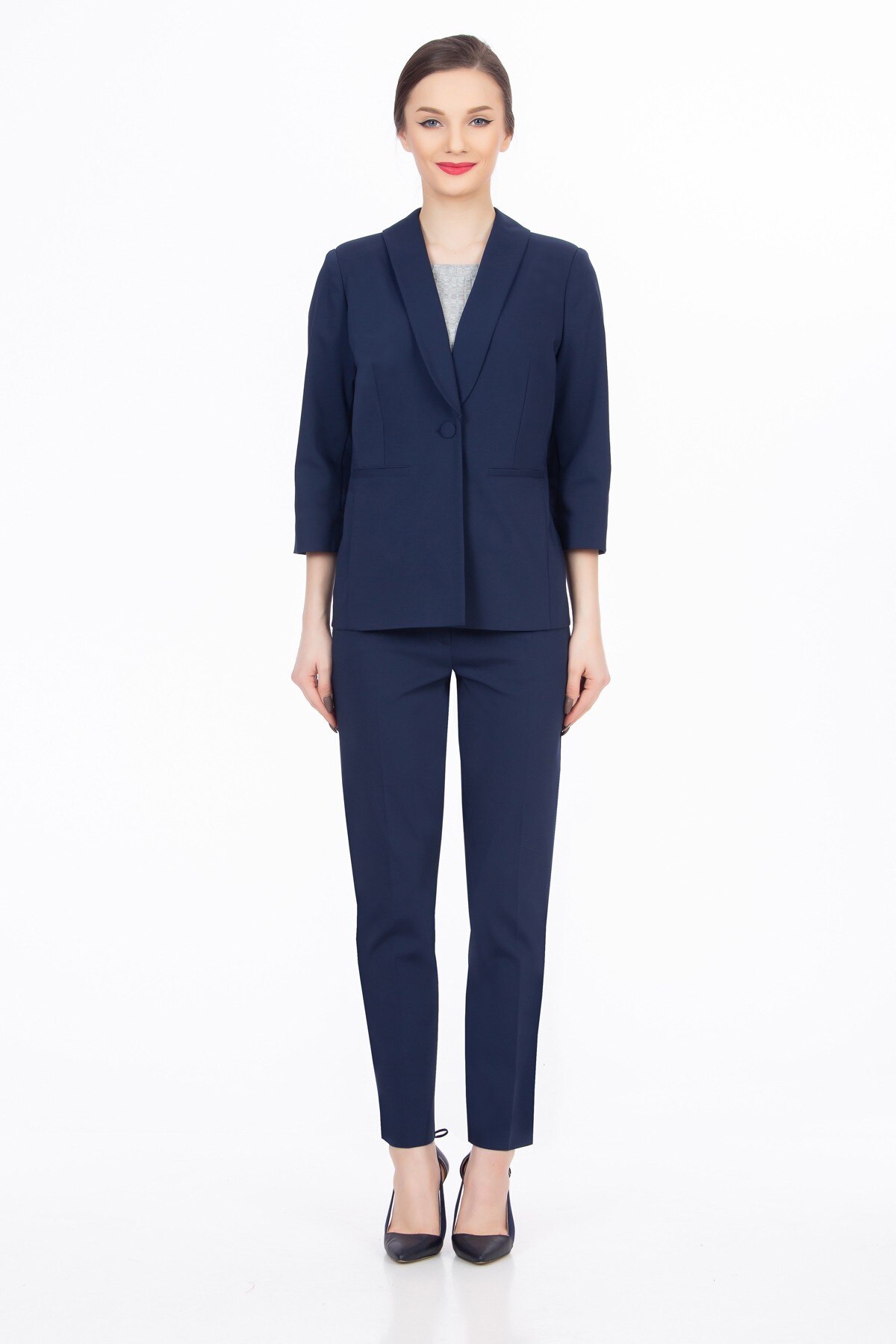 Sacou Connie, Navy de dama, Sense, 38 - eMAG.ro