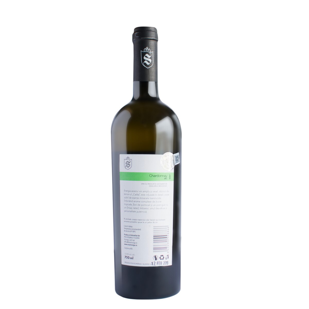 Vin Alb Strunga - Chardonnay 0.75 l - eMAG.ro