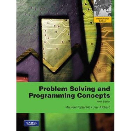 Problem Solving & Programming Concepts de Maureen Sprankle - eMAG.ro