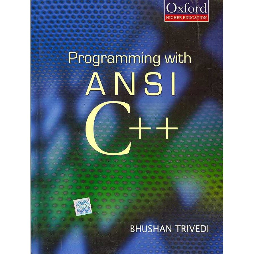 Programming with ANSI C++ de Bhushan Trivedi - eMAG.ro
