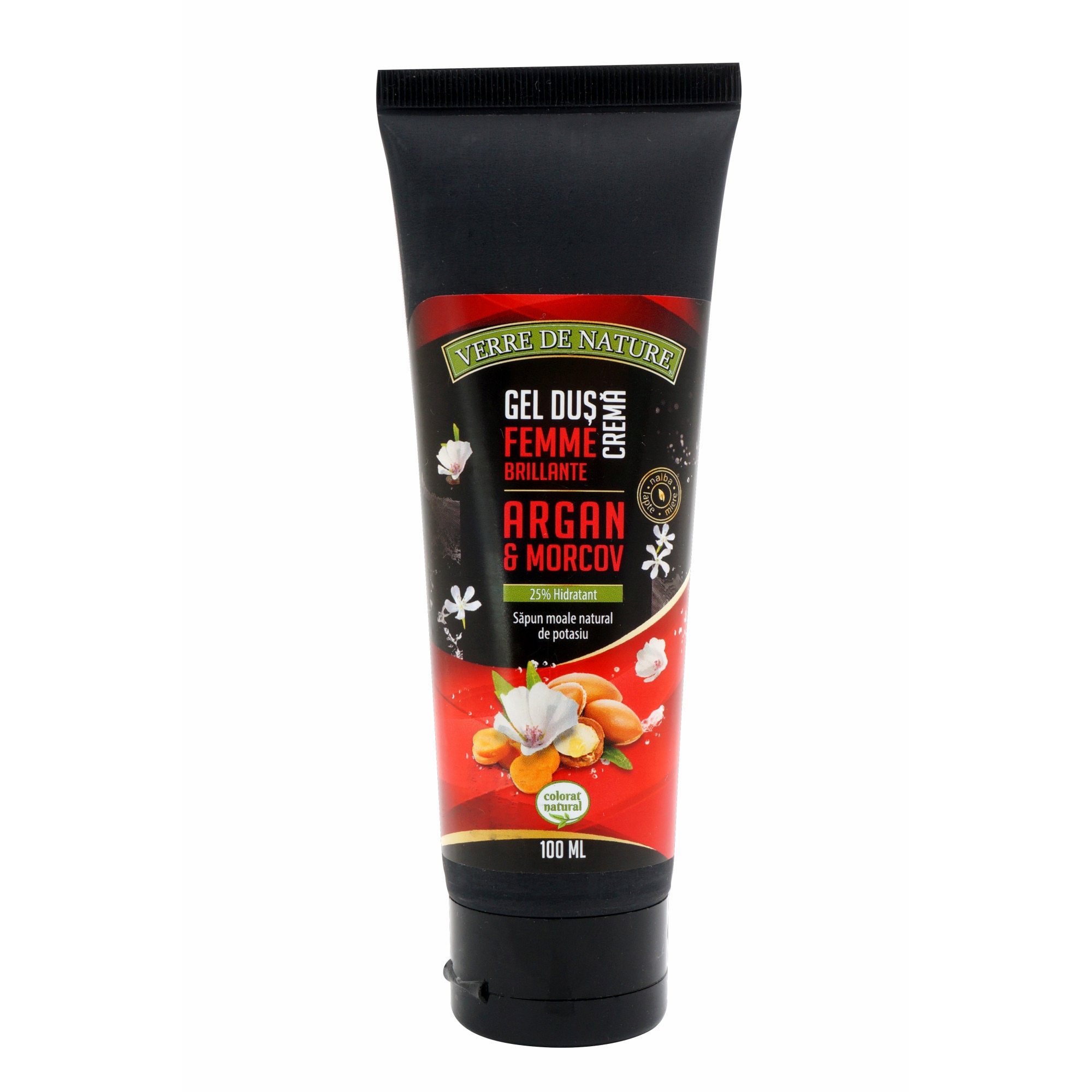 Gel de dus crema Femme Brillante cu argan, morcov si miere de albine ...