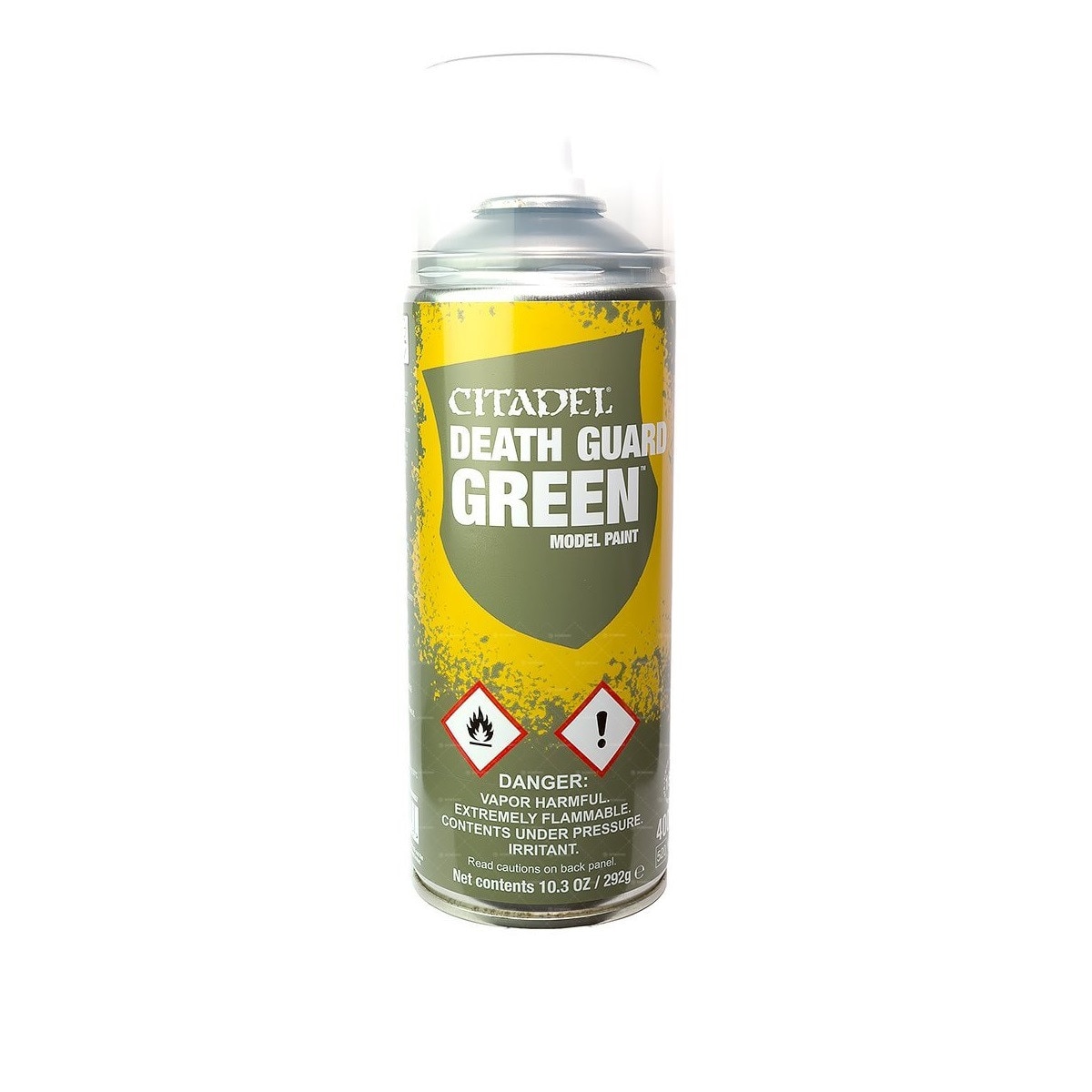 Miniatűr spray festék, Citadella, Death Guard zöld, zöld, 400 ml - eMAG.hu