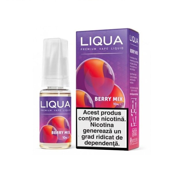 Lichid pentru tigara electronica Liqua 10 ml Fructe de Padure 12mg nicotina - eMAG.ro