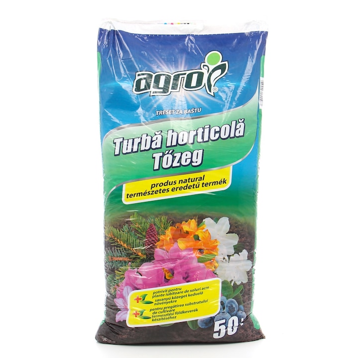 Turba horticola Agro, Potrivita pentru utilizarea multilaterala in ...