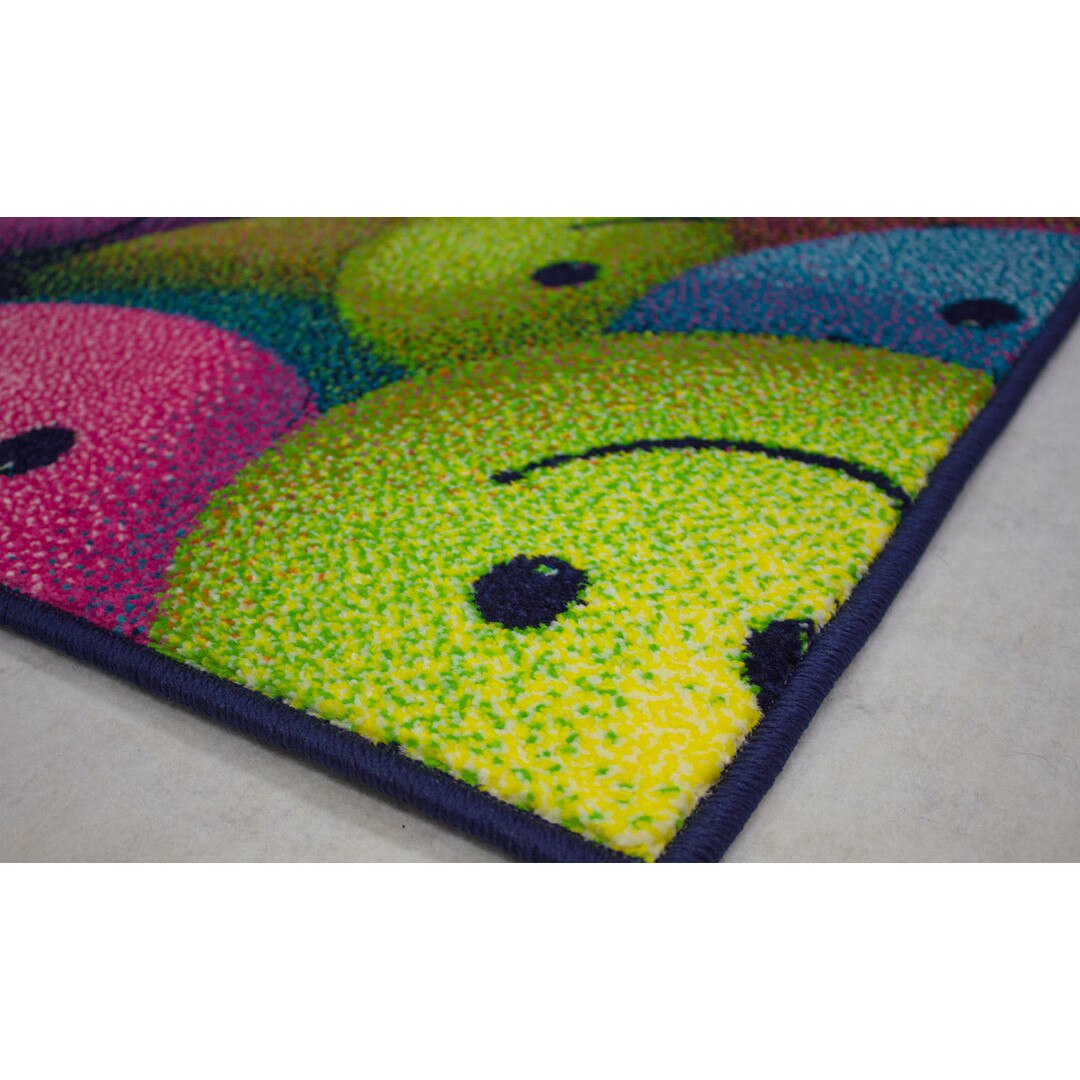 Covor Copii Smiley, 91KRP, 160cm x 230cm - eMAG.ro