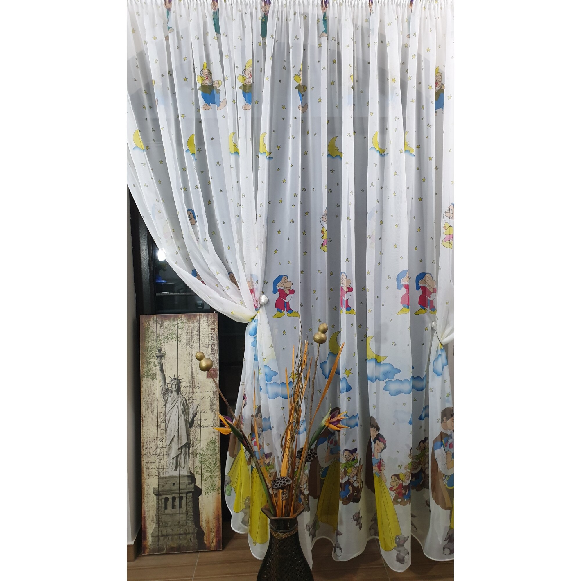 Perdea 600x240cm cu rejansa pentru copii model AZ - eMAG.ro