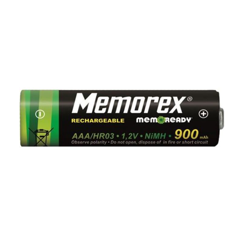 Acumulatori AAA (R3) Memorex,900mAh,preincarcati,reincarcabili,set cu 4 ...