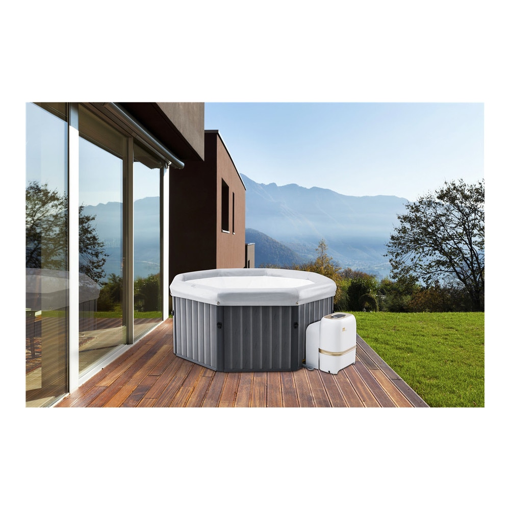 Jacuzzi gonflabil MSpa Premium Tuscany Bubble Spa, 1.62m x 1.62m x 0 ...