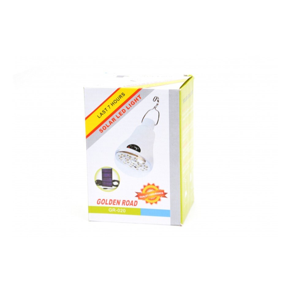 Bec LED economic cu incarcare solara GR020 - Ideal pentru camping ...