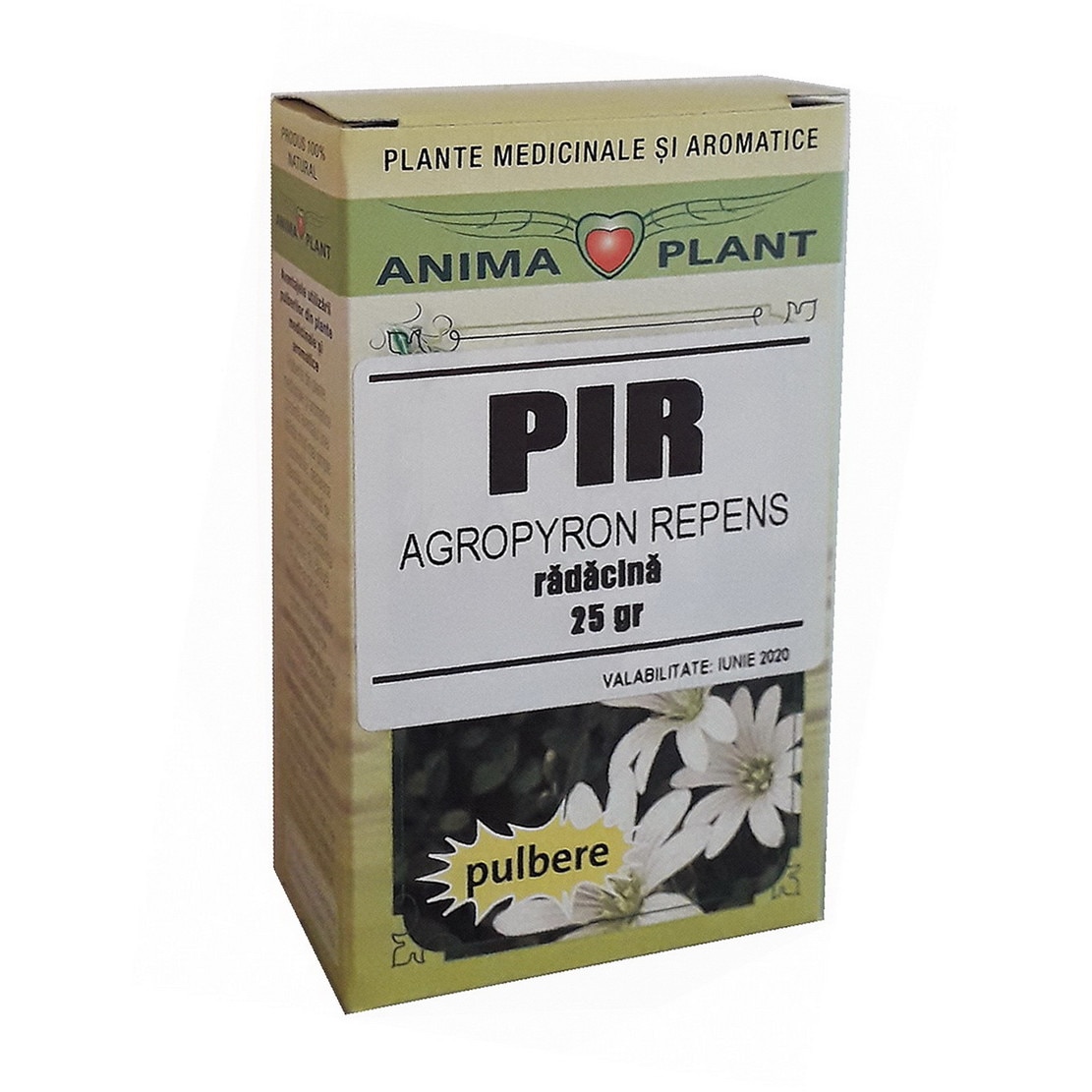 Pir, Agropiron repens, radacina, pulbere, Anima Plant, 25 g - eMAG.ro