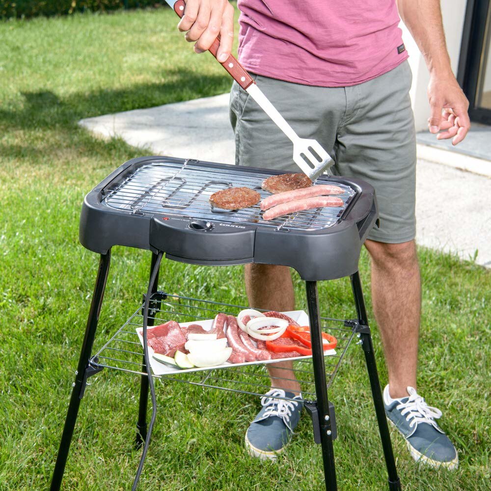Gratar electric barbeque Taurus Maxim s Plus, 2000 W, tava, termostat ...