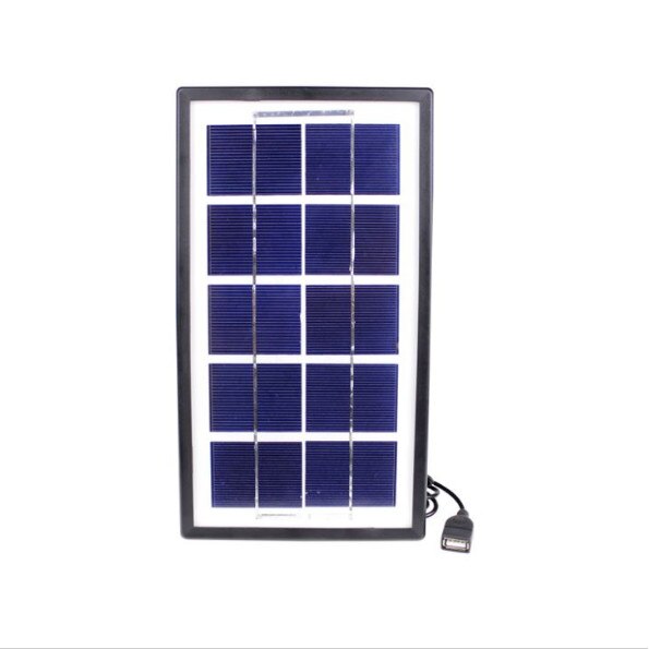 Panou solar cu iesire USB, putere maxima 3W, voltaj 6V, Cablu USB si ...