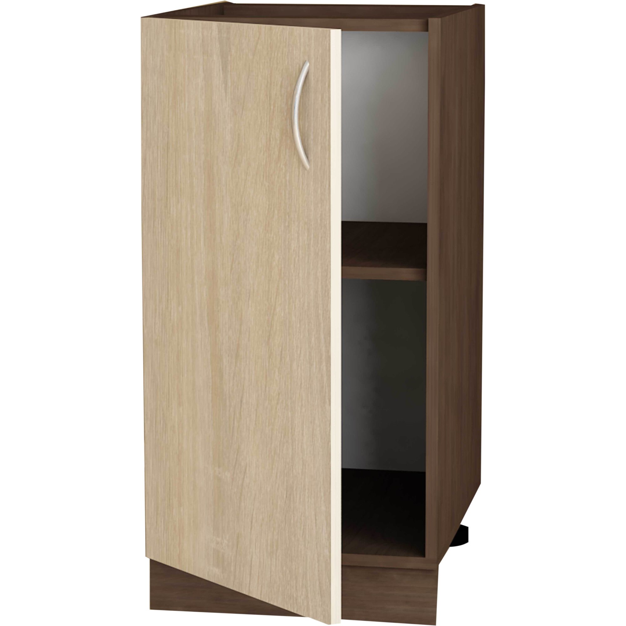 Corp inferior de bucatarie Sani Modest H-40x82 cm Wenge si Stejar ...