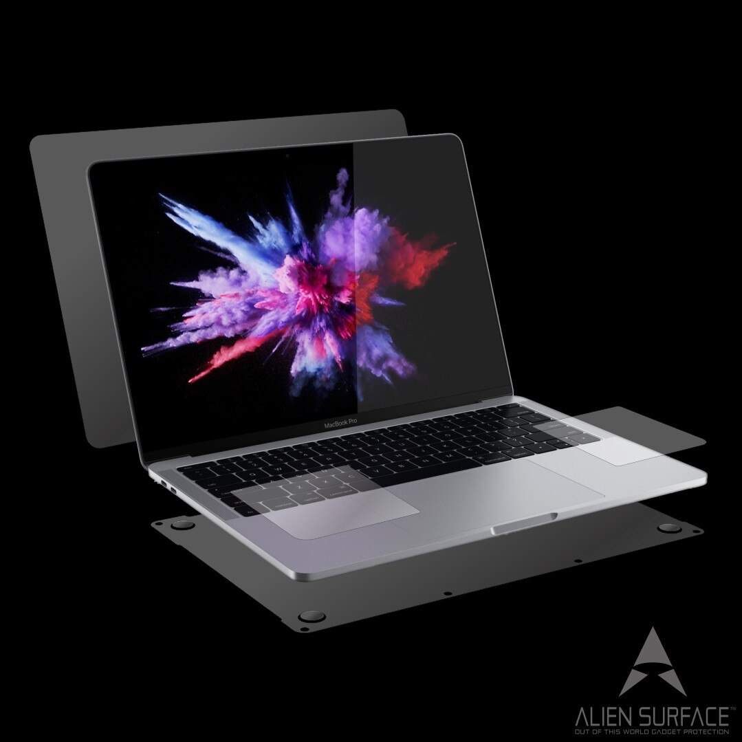 Комплект Защитно Фолио Alien Surface XHD Apple MacBook Pro 13 инча 2016 ...