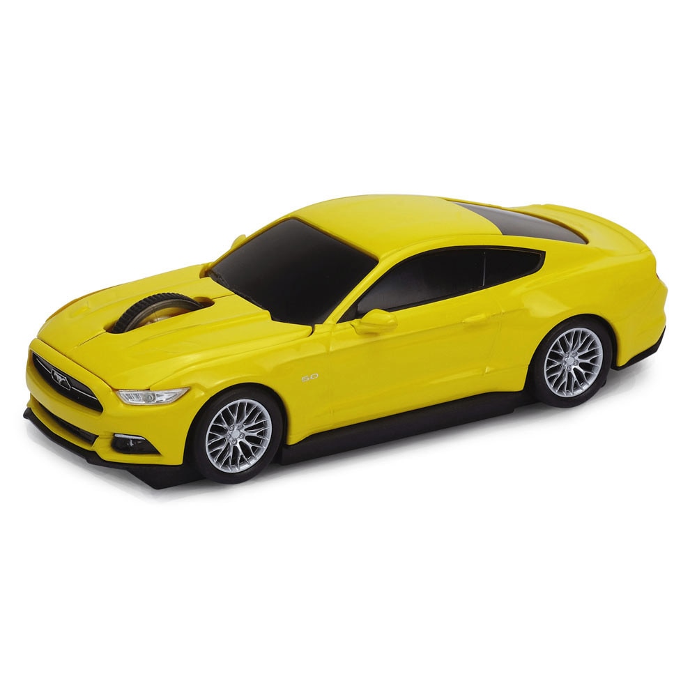 Mouse wireless Ford Mustang GT 2015 AutoDrive, Galben - eMAG.ro