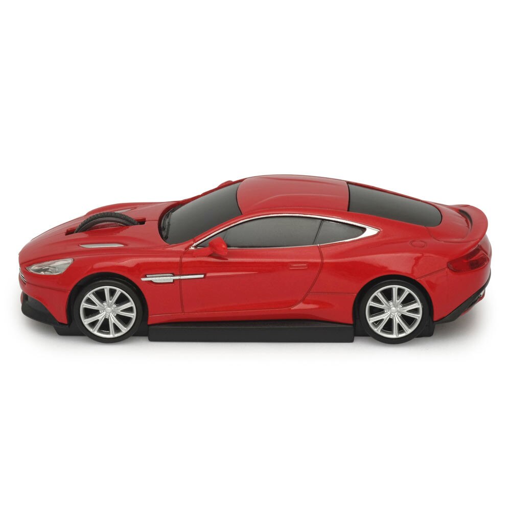Mouse AutoDrive model Aston Martin Vanquish, 2.4GHz, Rosu - eMAG.ro