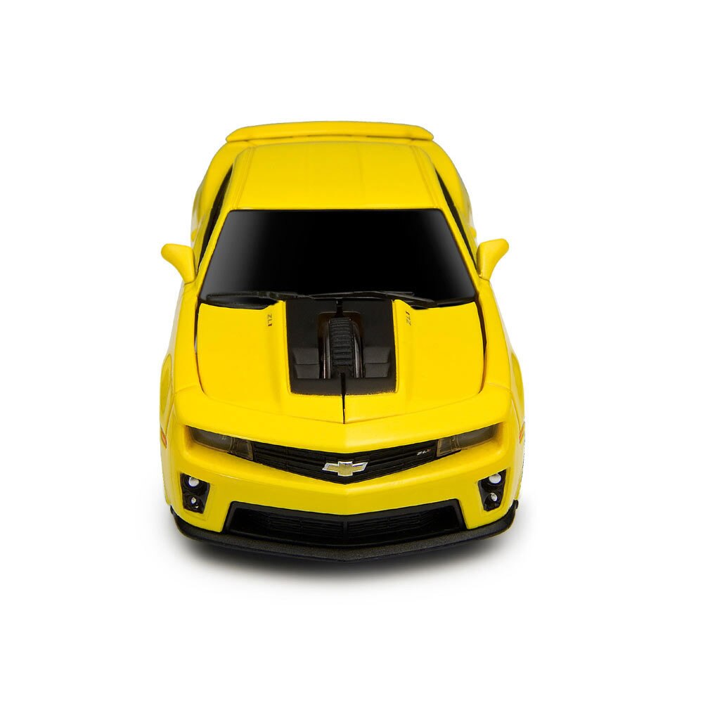 Mouse wireless Chevrolet Camaro ZL1 AutoDrive, Galben - eMAG.ro