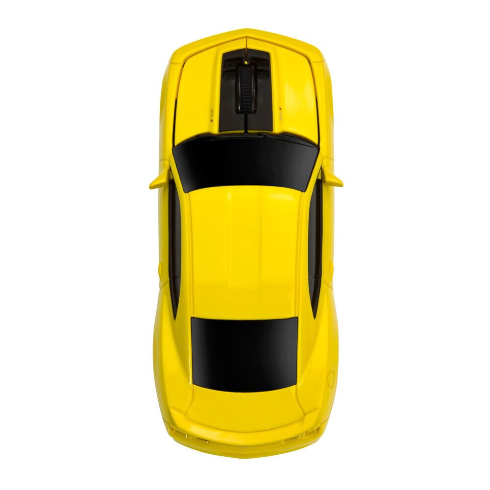 Mouse wireless Chevrolet Camaro ZL1 AutoDrive, Galben - eMAG.ro