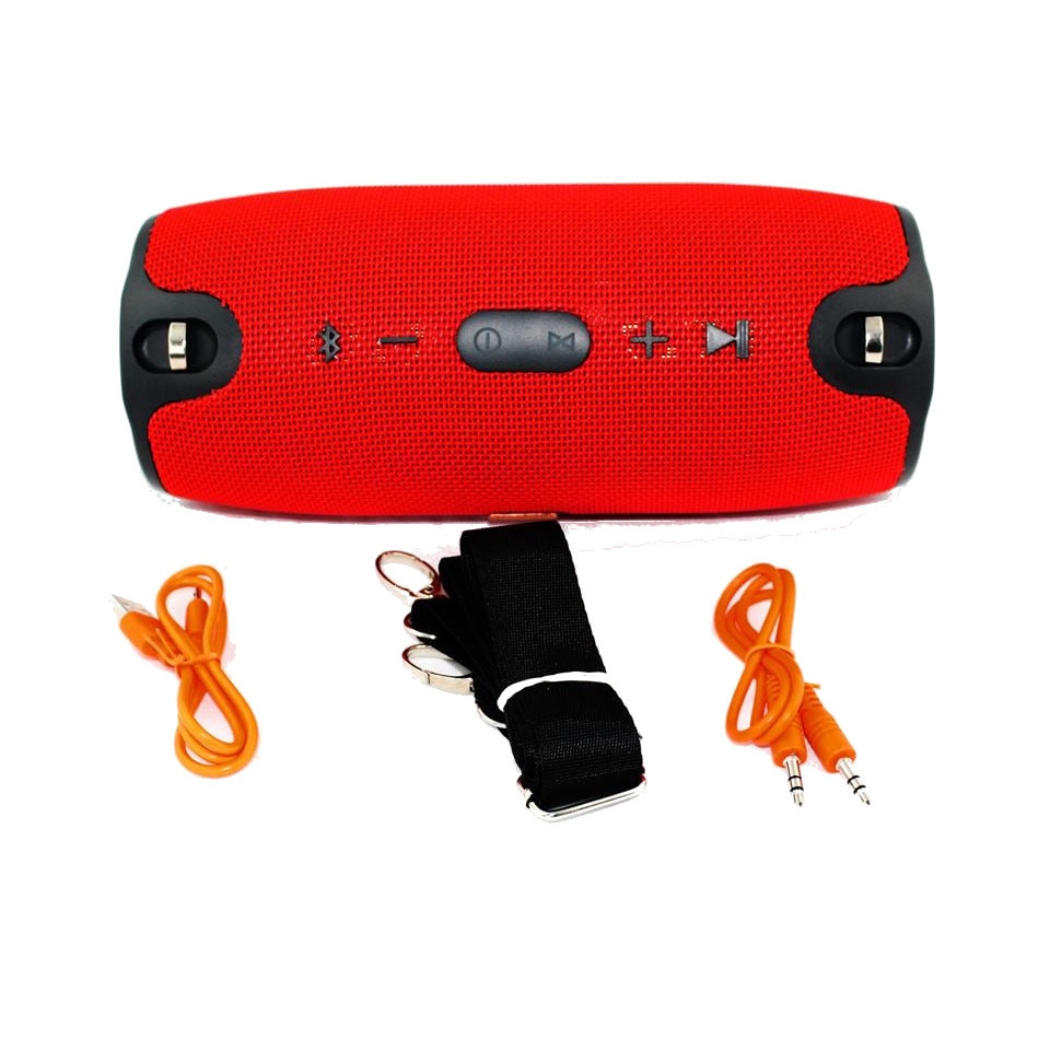 Boxa portabila Sound Fx Charge 3, Rosie, cu bluetooth, Usb, Aux intrare ...