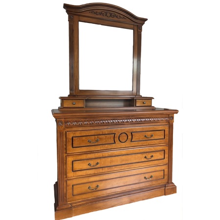 Mobilier dormitor, Comoda Venetia, CESIMEX, 1300x540x2125, Lemn masiv ...