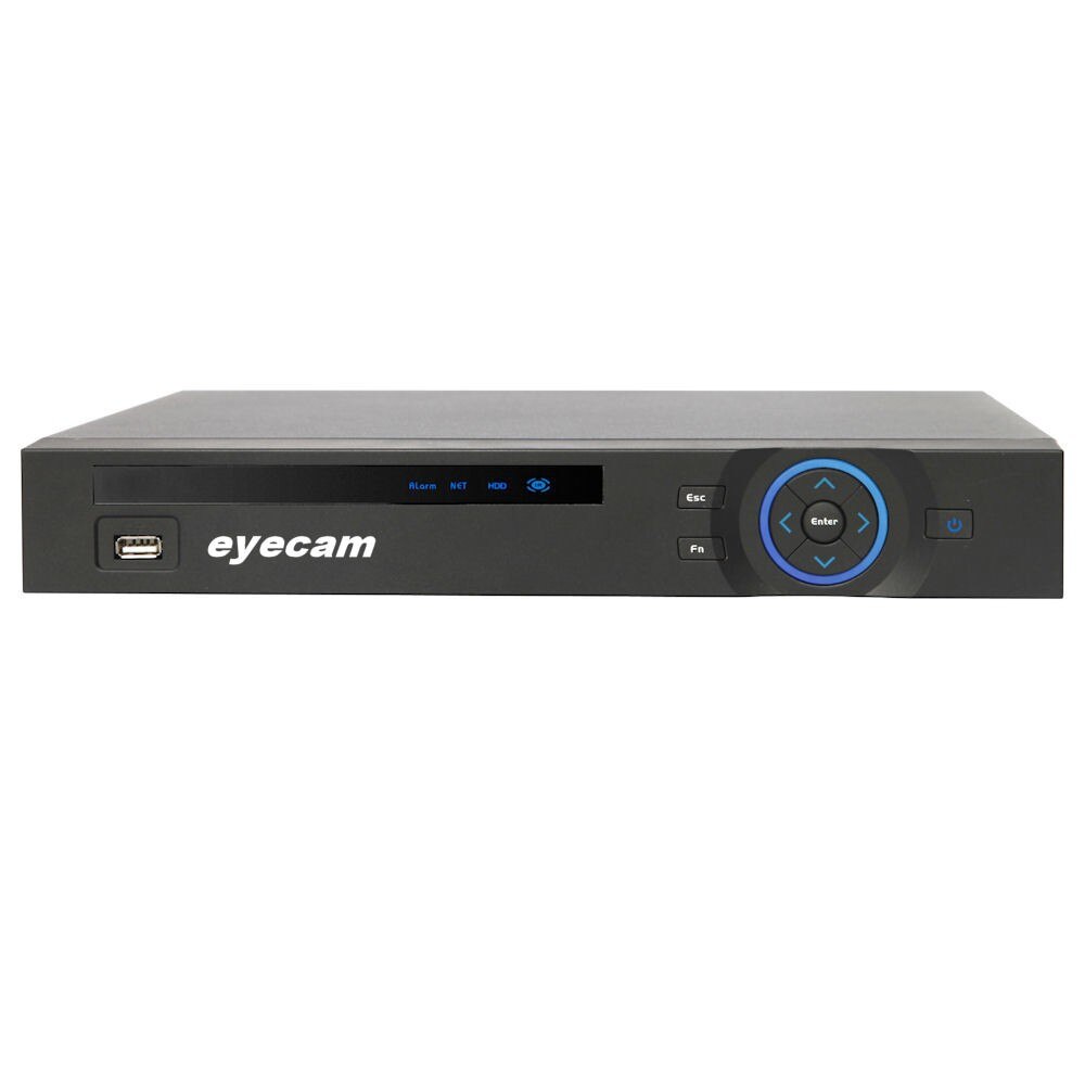 DVR HDCVI full HD 1080P 8 canale Eyecam EC-CVR3102 - eMAG.ro