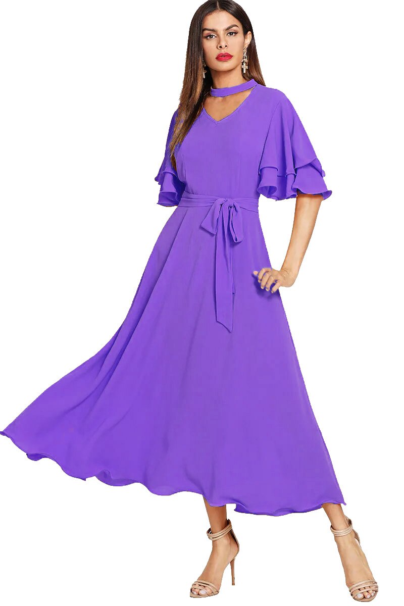 Rochie Karla Sylvie Violet 42 - eMAG.ro