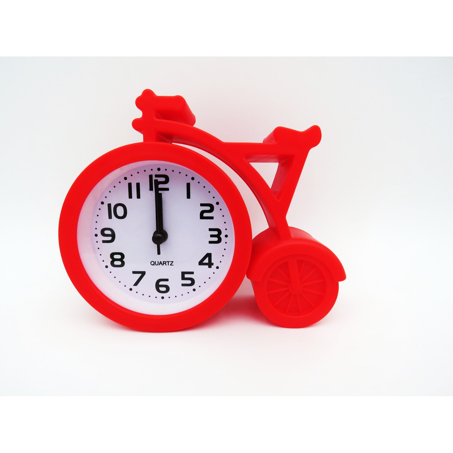 Ceas de masa, forma bicicleta, rosu - eMAG.ro