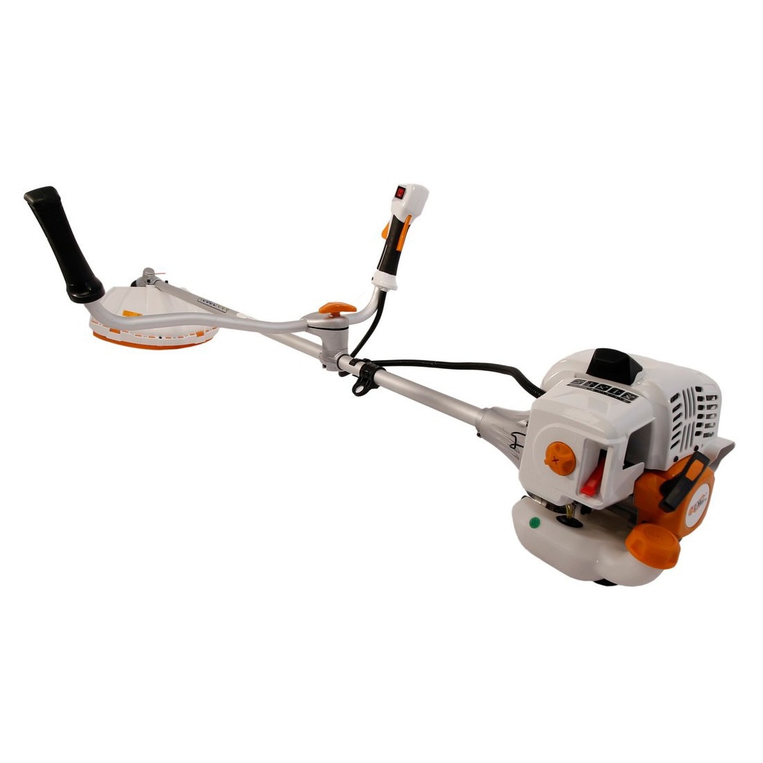 Motocoasa pe benzina O-Mac, 1.3 kW, 1.7 CP, culoare alb/portocaliu ...