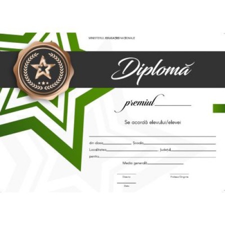 Diploma scolara - Gimnaziu - eMAG.ro