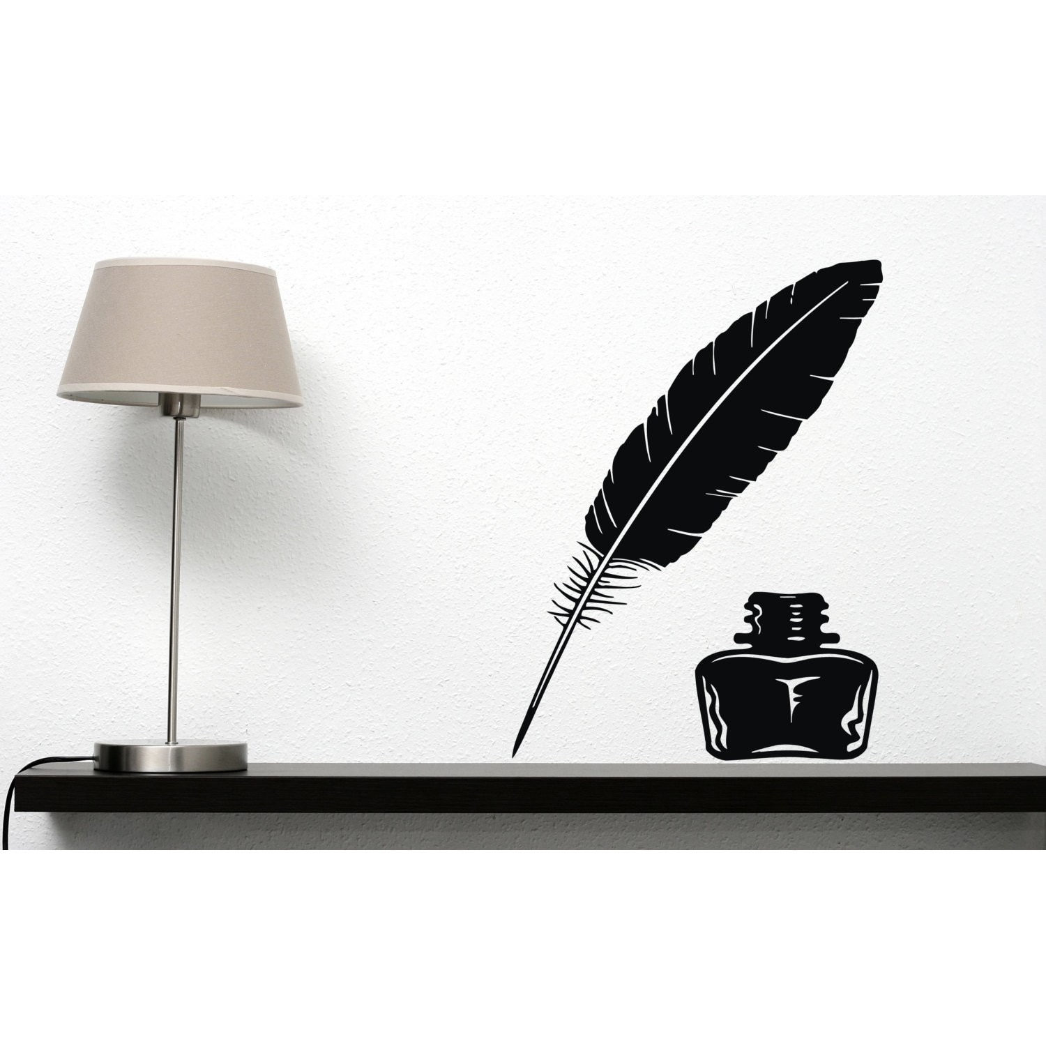 Sticker decorativ perete CALIMARA 60X45 CM - eMAG.ro