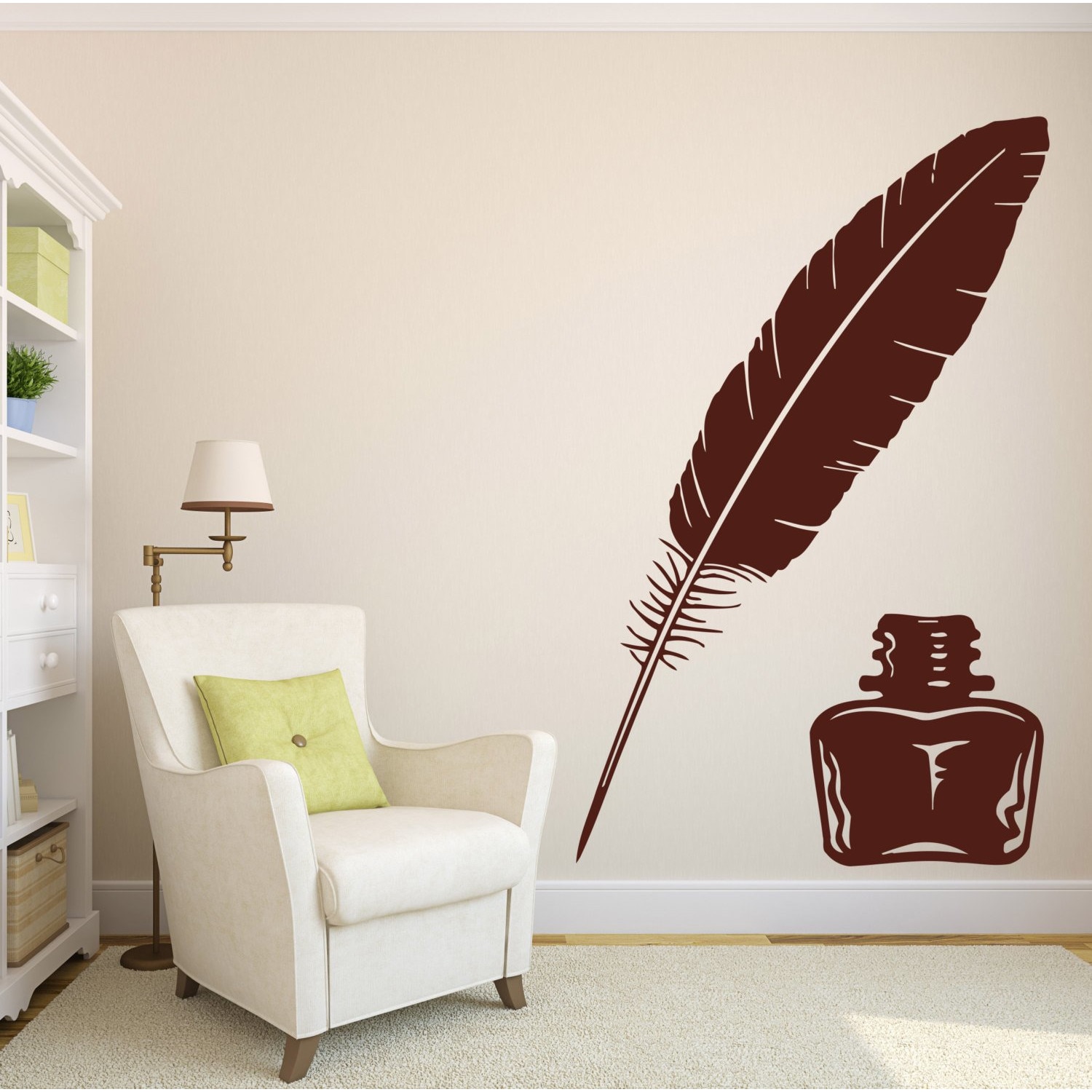 Sticker decorativ perete CALIMARA 60X45 CM - eMAG.ro