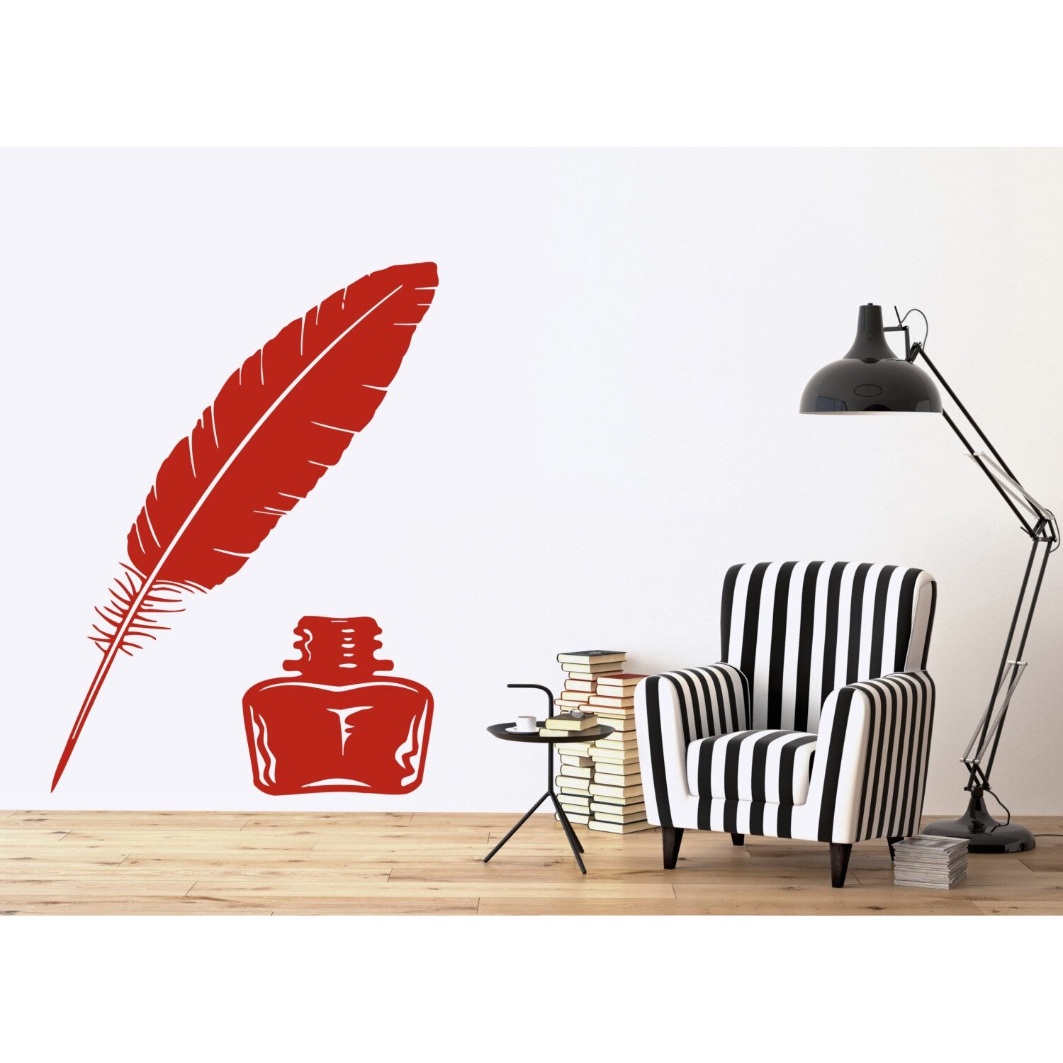 Sticker decorativ perete CALIMARA 60X45 CM - eMAG.ro