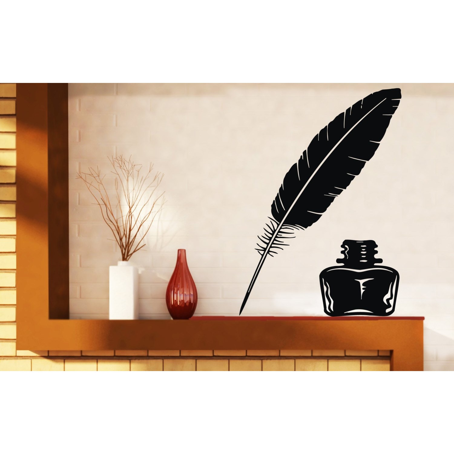 Sticker decorativ perete CALIMARA 60X45 CM - eMAG.ro