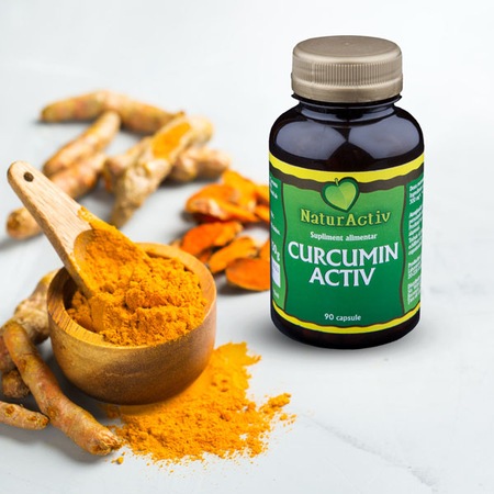 Supliment Alimentar, NaturActiv, Curcumin Activ, 90 capsule - eMAG.ro