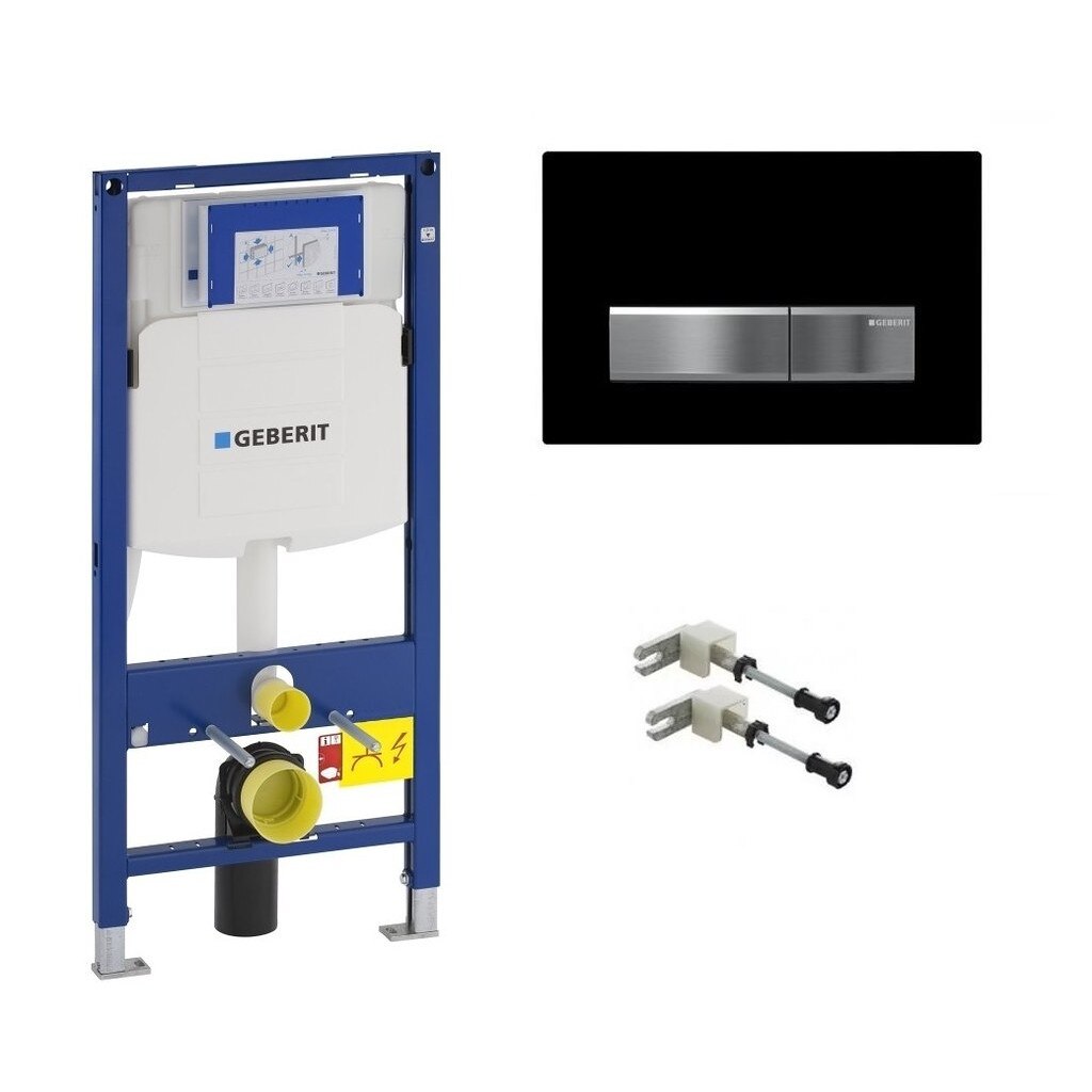 Set rezervor si cadru incastrat Geberit, sistem de fixare si clapeta ...