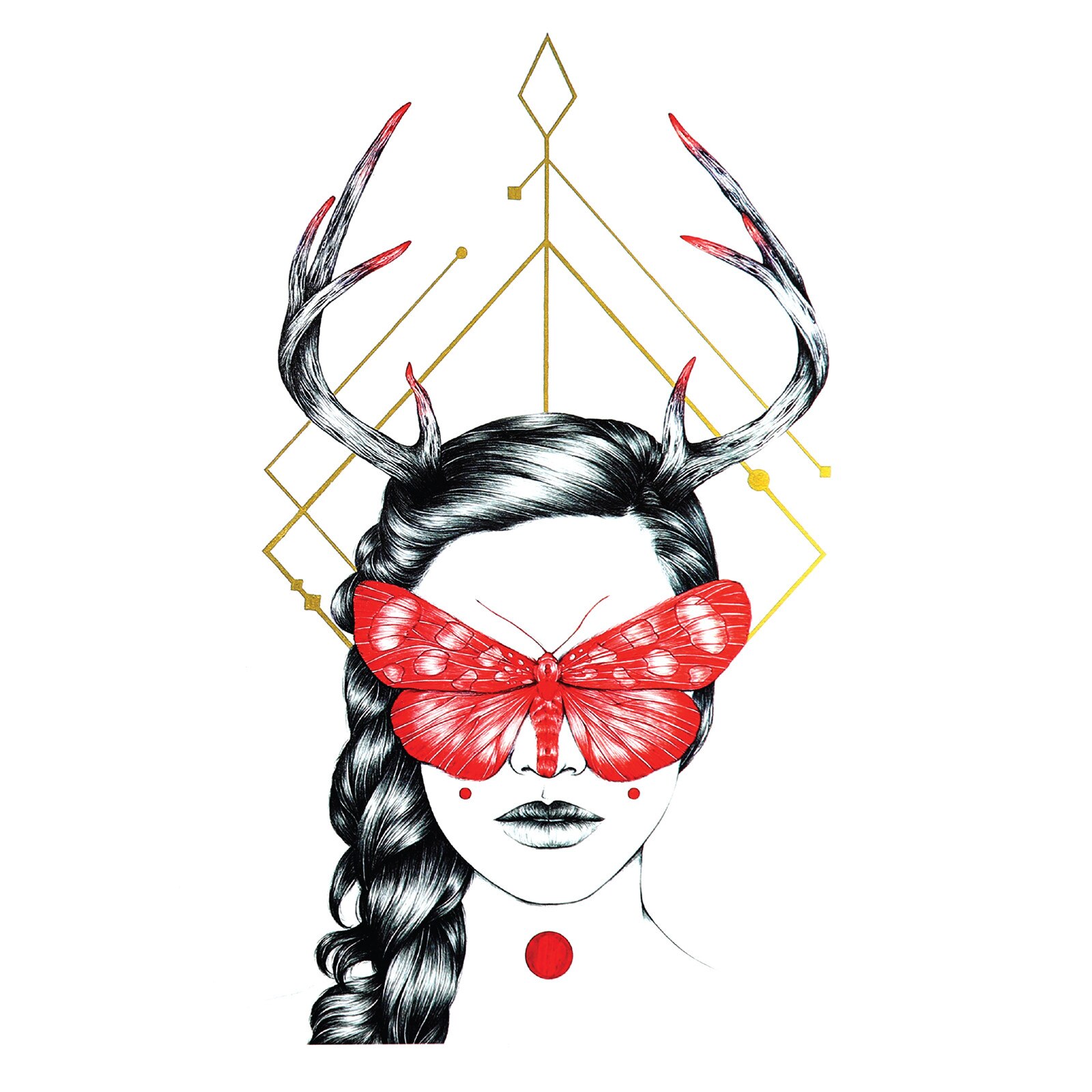 Ideiglenes tetoválás "The Butterfly Effect" vízálló 21x14,80 cm - eMAG.hu