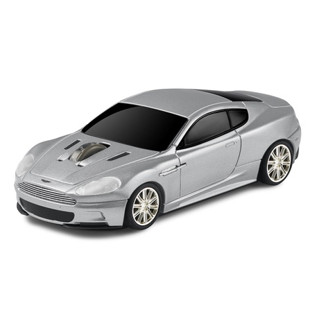 Mouse Lamax model Aston Martin DBS, 2.4GHz, Gri - eMAG.ro