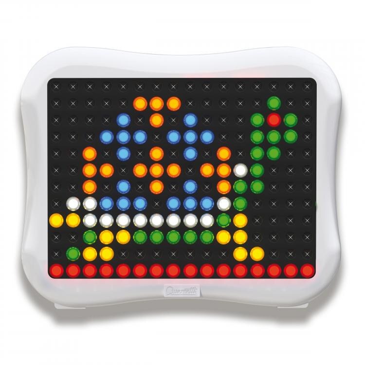 Joc educativ pentru copii Quercetti Peg Brite 1805, Tablita mozaic cu ...