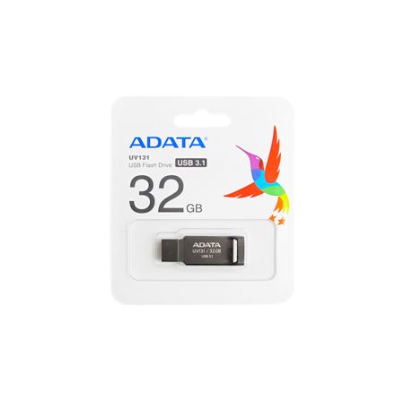 Memory stick USB 3.1 Adata UV131 32 GB metalic, fara capac - eMAG.ro