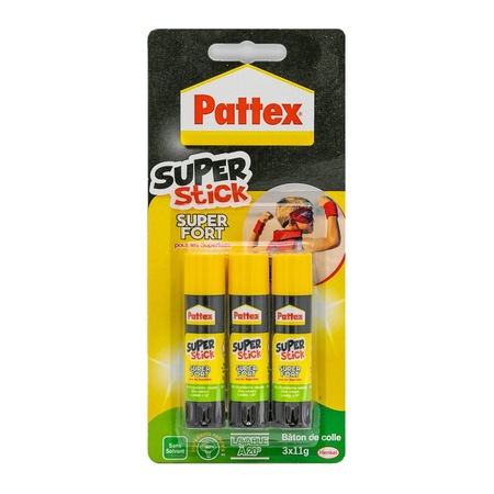 Set lipici stick Pattex, Henkel, 3 x 11 gr. - eMAG.ro