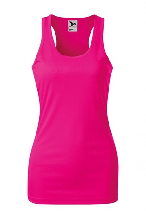 Top pentru dama Racer, roz neon, marime S - eMAG.ro