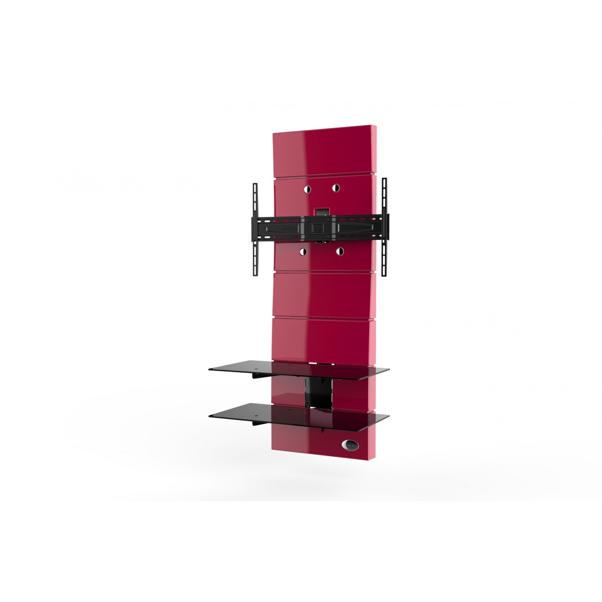 Meliconi GHOST DESIGN 3000 METALLIC RED Falikonzol rendszer 32"- 63 ...