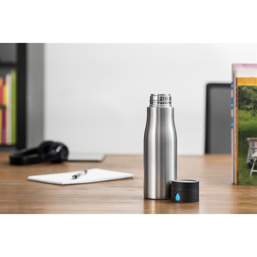 Sticla de apa 650 ML, XD, capac cu indicator pentru monitorizare consum ...