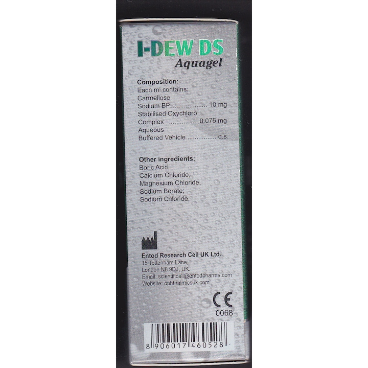 Picaturi oculare I-DEW DS Aquagel, flacon 10 ml - eMAG.ro