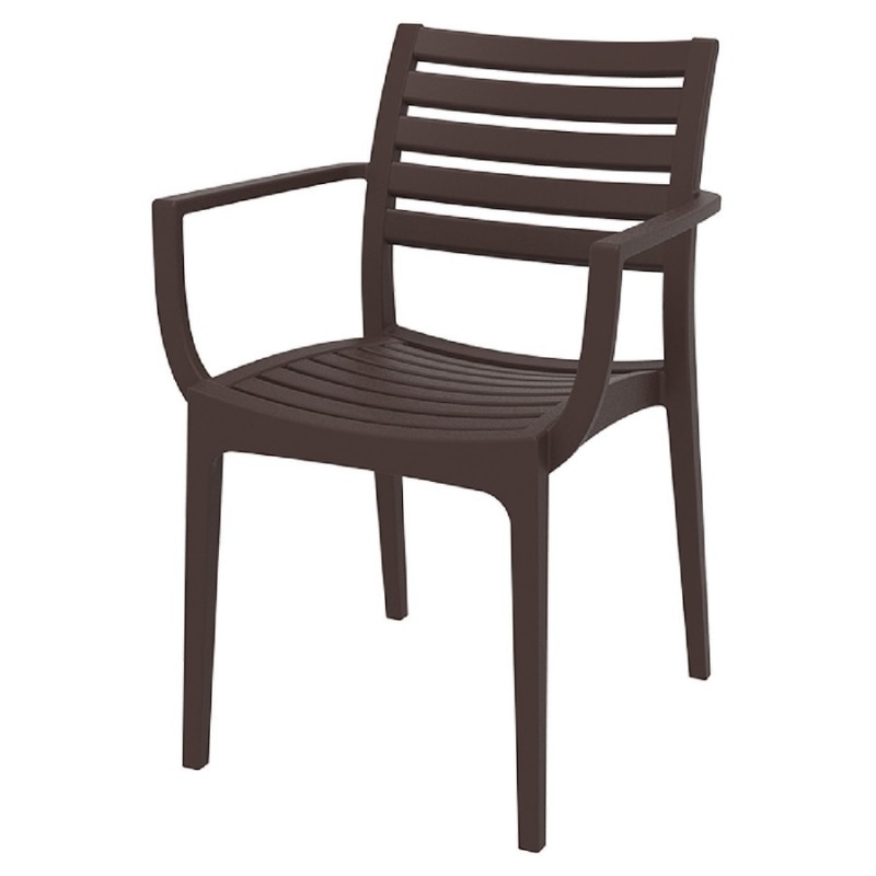 Градински Стол Мебели Богдан Artemis 1, кафяв - eMAG.bg