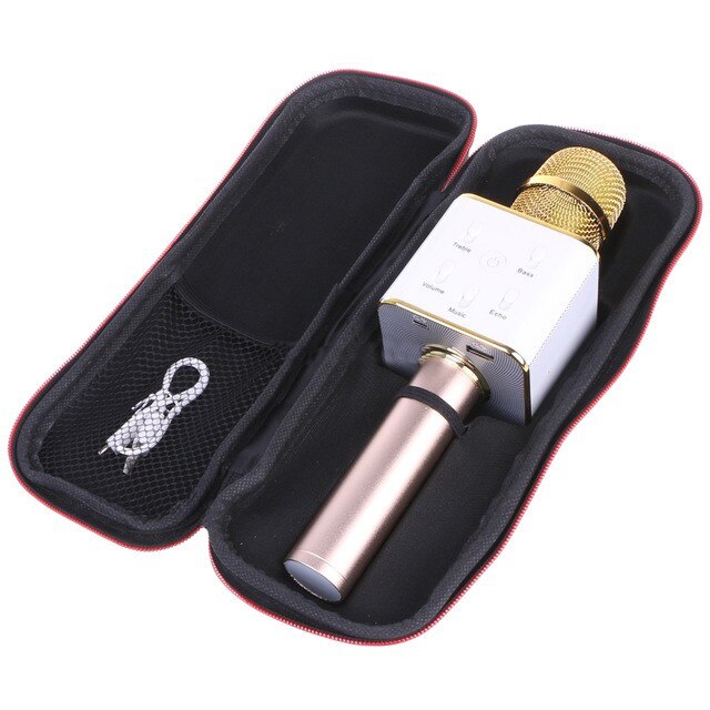 Microfon Wireless cu Sistem Karaoke Profesional cu Boxe si Bluetooth 4. ...