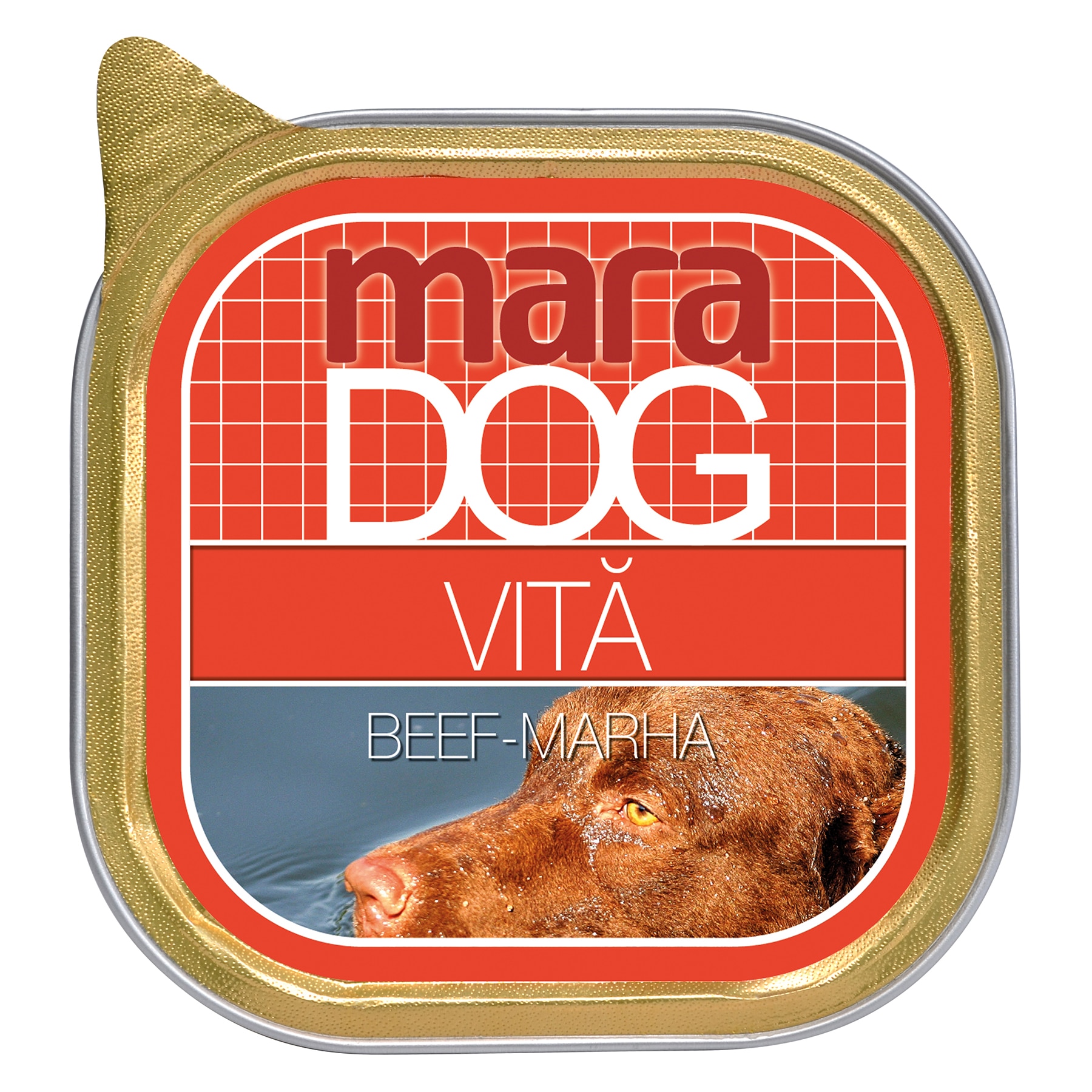 Мокра храна за кучета Mara Dog, Телешки пастет, 8 бр X 300 гр - eMAG.bg
